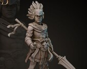 Male Fighter Aztecs Designed by Galaad 3D Printed - Etsy