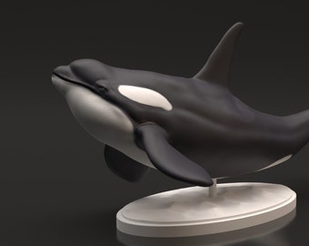 Orca 3d Printed - Etsy