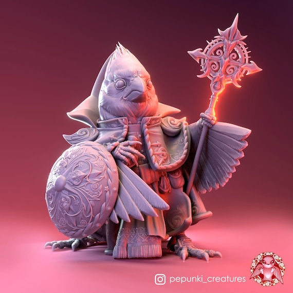 The Cardinal Cardinal Bird Priest Cleric Pepunki - Etsy