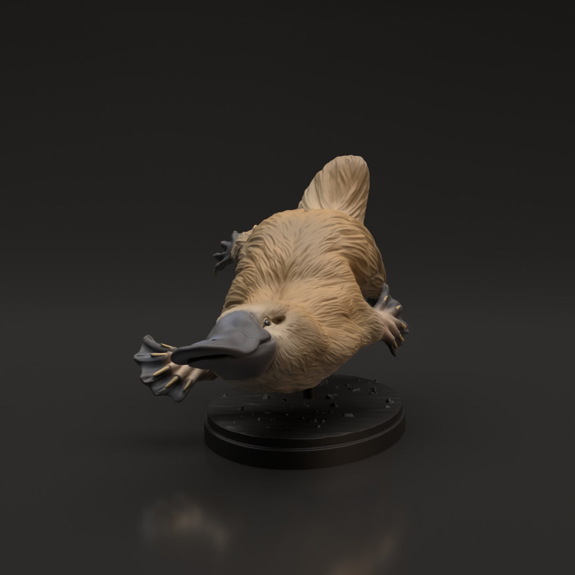 Platypus - Designed by Animal Den Miniatures - 3D Printed - Miniature ...