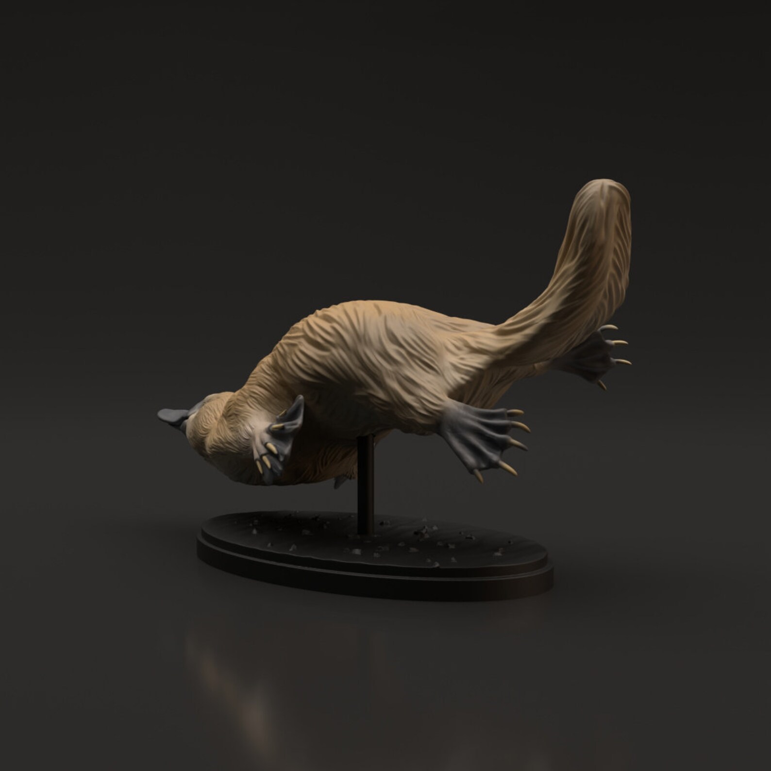 Platypus Designed by Animal Den Miniatures 3D Printed - Etsy