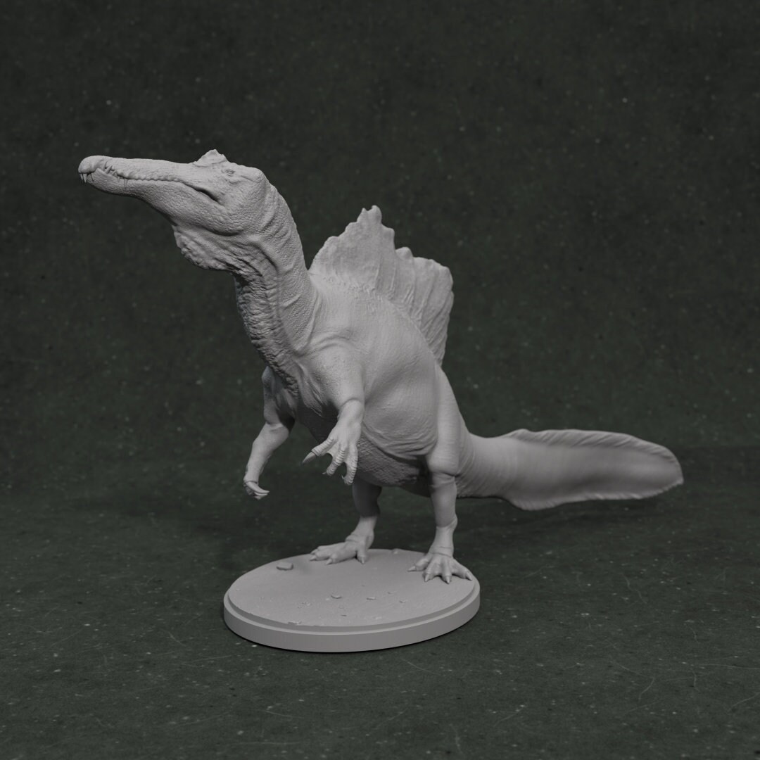 Spinosaurus Standing Designed by Dino and Dog 3D Printed - Etsy Canada