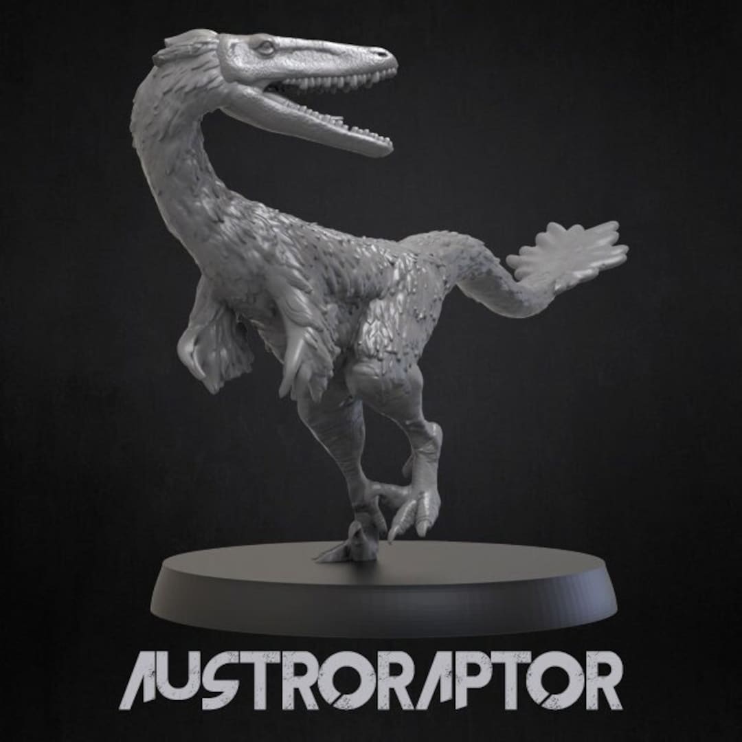 Austroraptor Designed by 3D Ipstudios 3D Printed Miniature Gaming ...