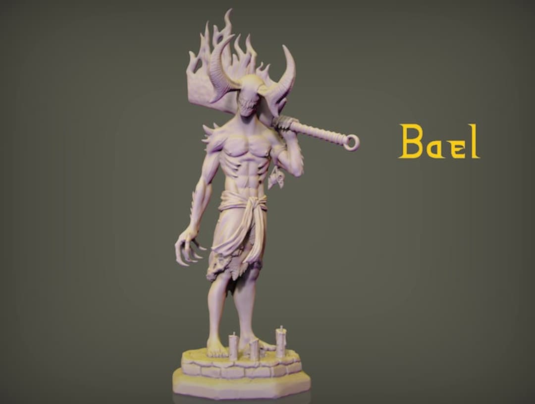 Bael Demon Infernal Devils Designed by Fantasy World Miniatures 3D ...