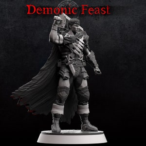 Dark Swordsman - Demonic Feast by Primal Beast Mini - 3D Printed ...