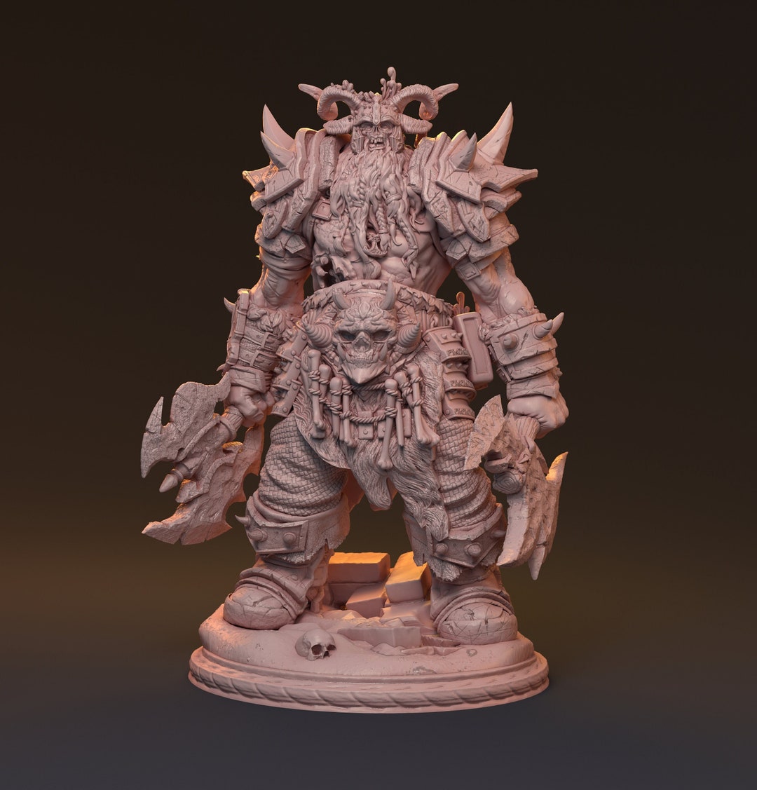 Bastor-tan Undead Barbarian Warrior Kordatt Cult by Mythreal now ...