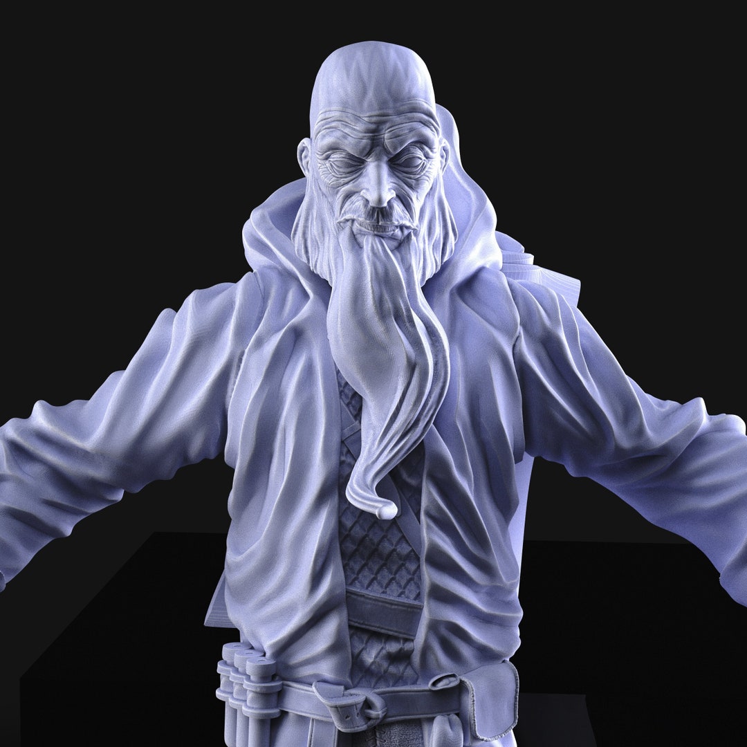 Frost Mage Human 3D Printed Miniature Designed by Imp3dsion gaming ...