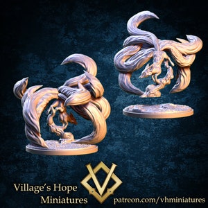 Tamamo-no-mae - Kitsune - Nine Tail Fox - Japanese Mythology - Village ...