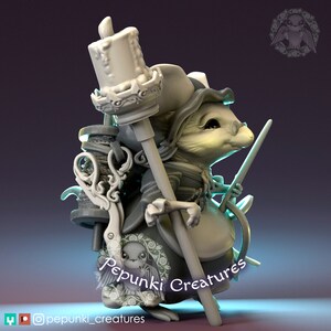 Mouse the Seamstress - Pepunki Creatures - 3D Printed Miniature ...