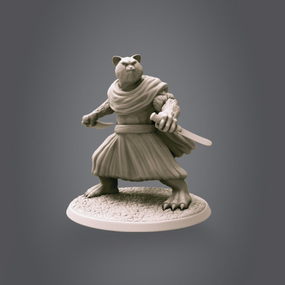 Red Panda 3D Printed Miniature Designed by Clynche Gaming - Etsy