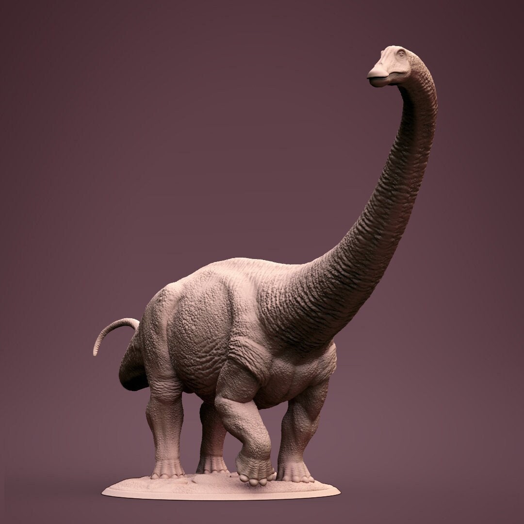 Brontosaurus - Female - 3D Printed Miniature - Designed by Clynche ...