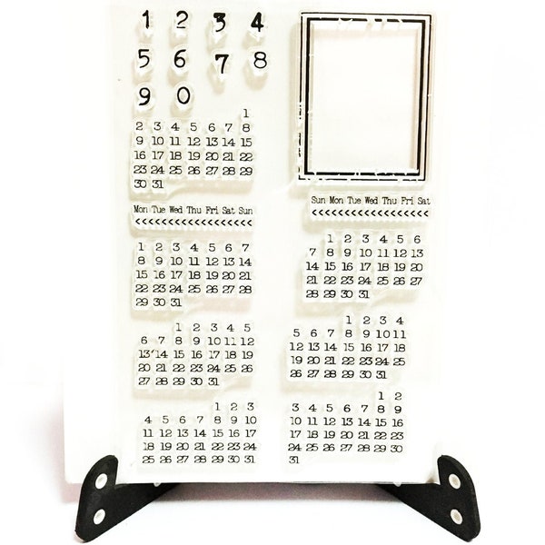 Calendar Stamp - Etsy