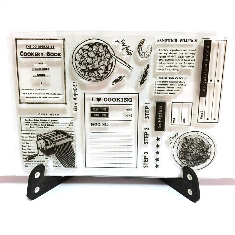 Pasta Stamp - Etsy