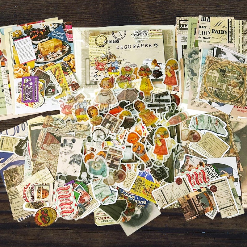 Vintage Stickers - Etsy