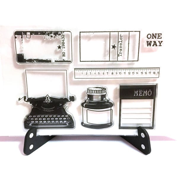 Typewriter Stamp - Etsy