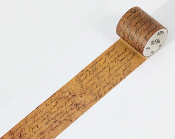 Vintage Text Washi Tape, Text Journal Washi Tape, Washi Masking Tape ...