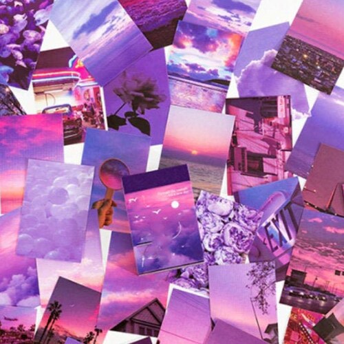 50 Pcs Pink Aesthetic Sticker Sticker Pad Booklet Junk - Etsy