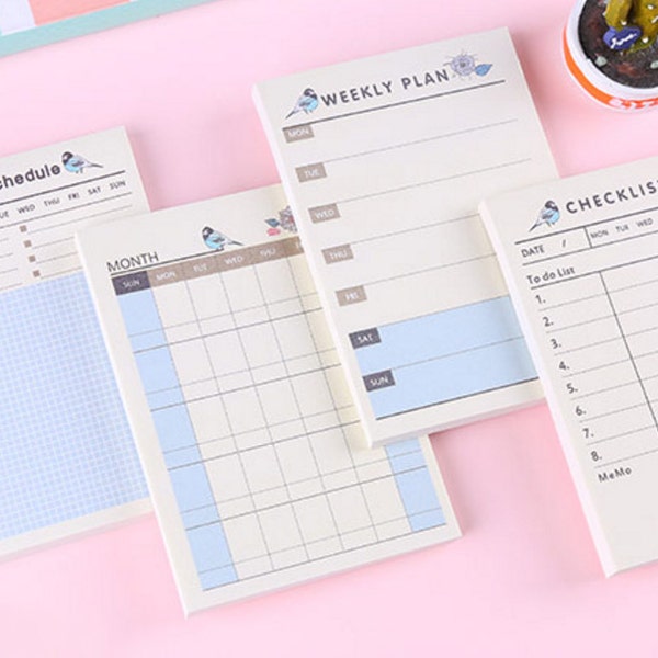 Korean Sticky Note - Etsy