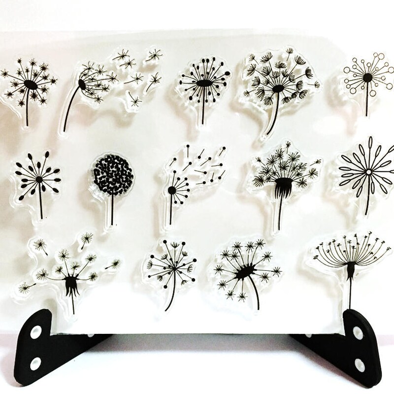 Dandelion Stamp - Etsy UK