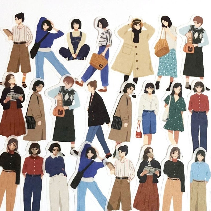 Fashion Stickers - Etsy