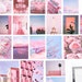 45 Pcs Pink Aesthetic Clear Sticker Sky Clear Sticker - Etsy