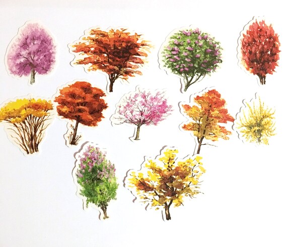 Visual Arts Craft Supplies & Tools Trees Wall Art Nature Stickers ...