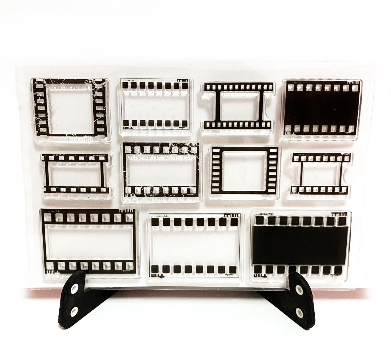 Film Strip Stamp Film Frame Notebook Clear Transparent Stamp - Etsy