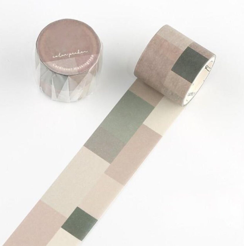 Neutral washi tape Accessories Basic masking tape Minimalist planner ...
