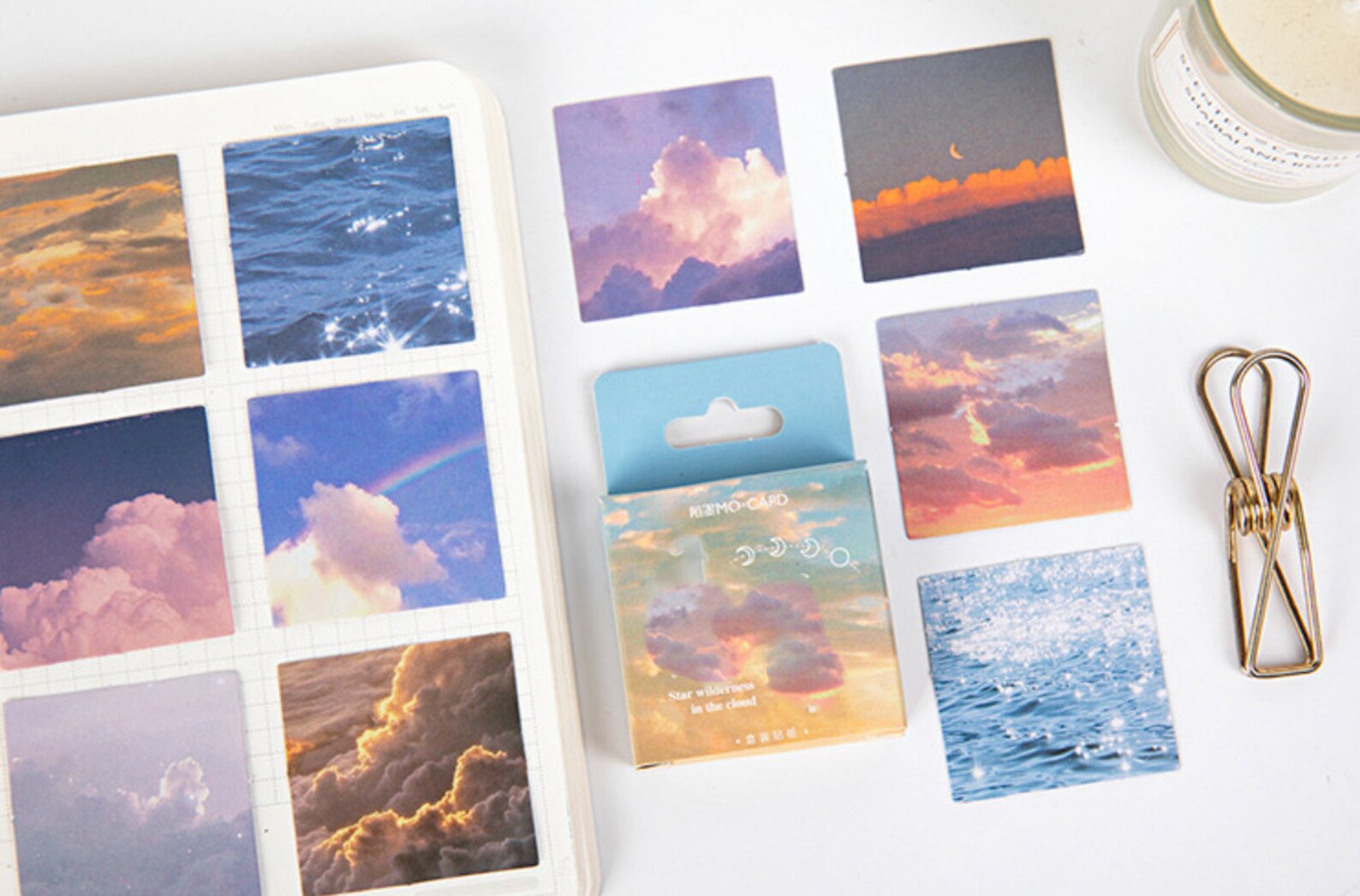 46 Pcs Sea Sticker Pack Scenery Sticker Planner Scrapbook - Etsy UK