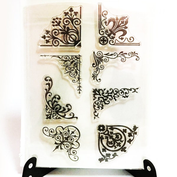 Frame Rubber Stamp - Etsy