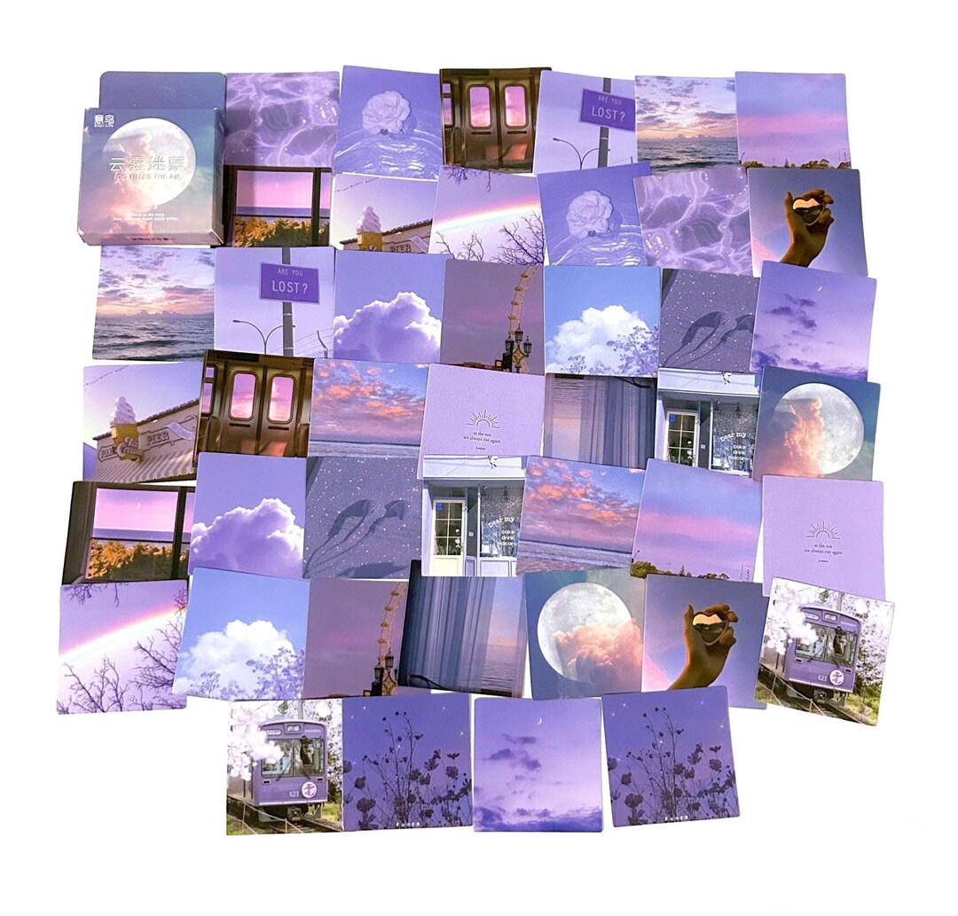 46 Pcs Sky Stickers, Scenery Sticker Pack, Planner, Scrapbook, Journal ...