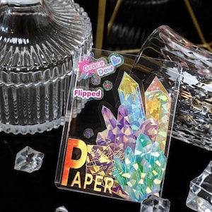 20 Pcs Gem Holographic Sticker, Gems Shiny, Iridescent, Junk Journal ...