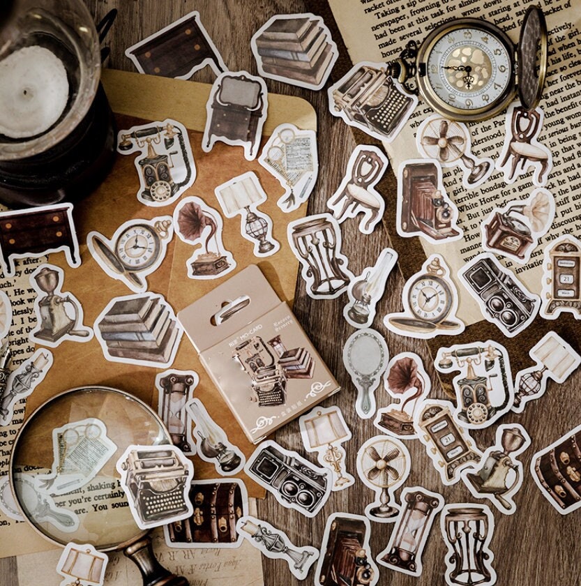 Embellishments Papercraft Junk Journal Kit Scrapbook Ephemera Vintage ...