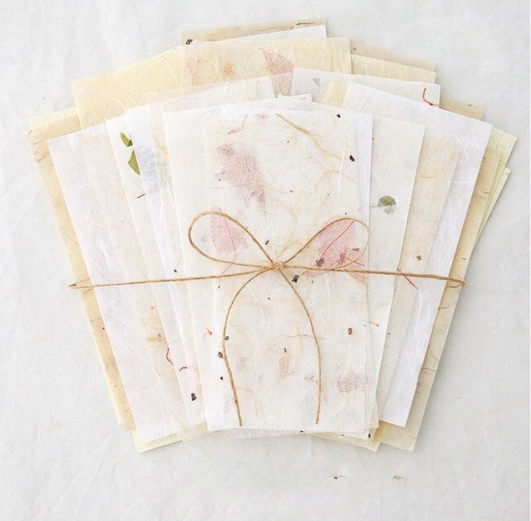 30 Pcs Scrapbook Papers, Junk Journal Kit, Ephemera, Journal, Mulberry ...