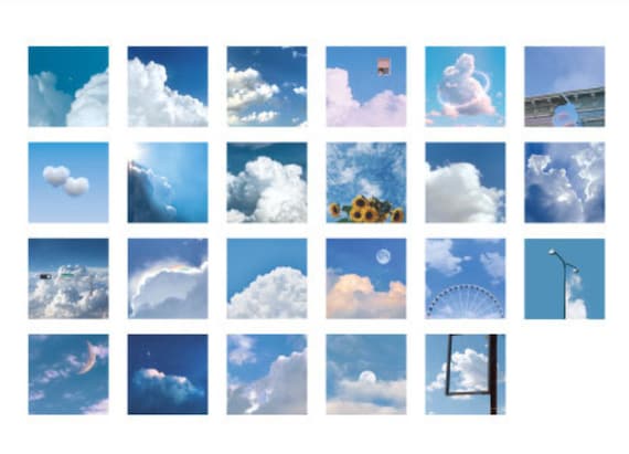 Pin Blue Sky Clouds