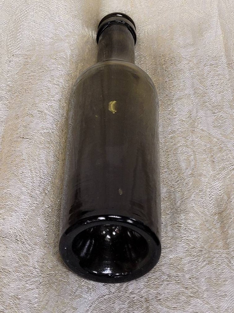 Olive Green Turn Mold Bottle Deep Indented Bottom 1880s-1910 - Etsy