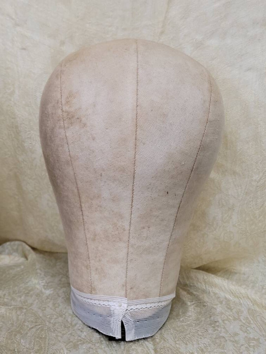 Canvas Millinery Hat Form Block Hat Display Collectible Hat - Etsy