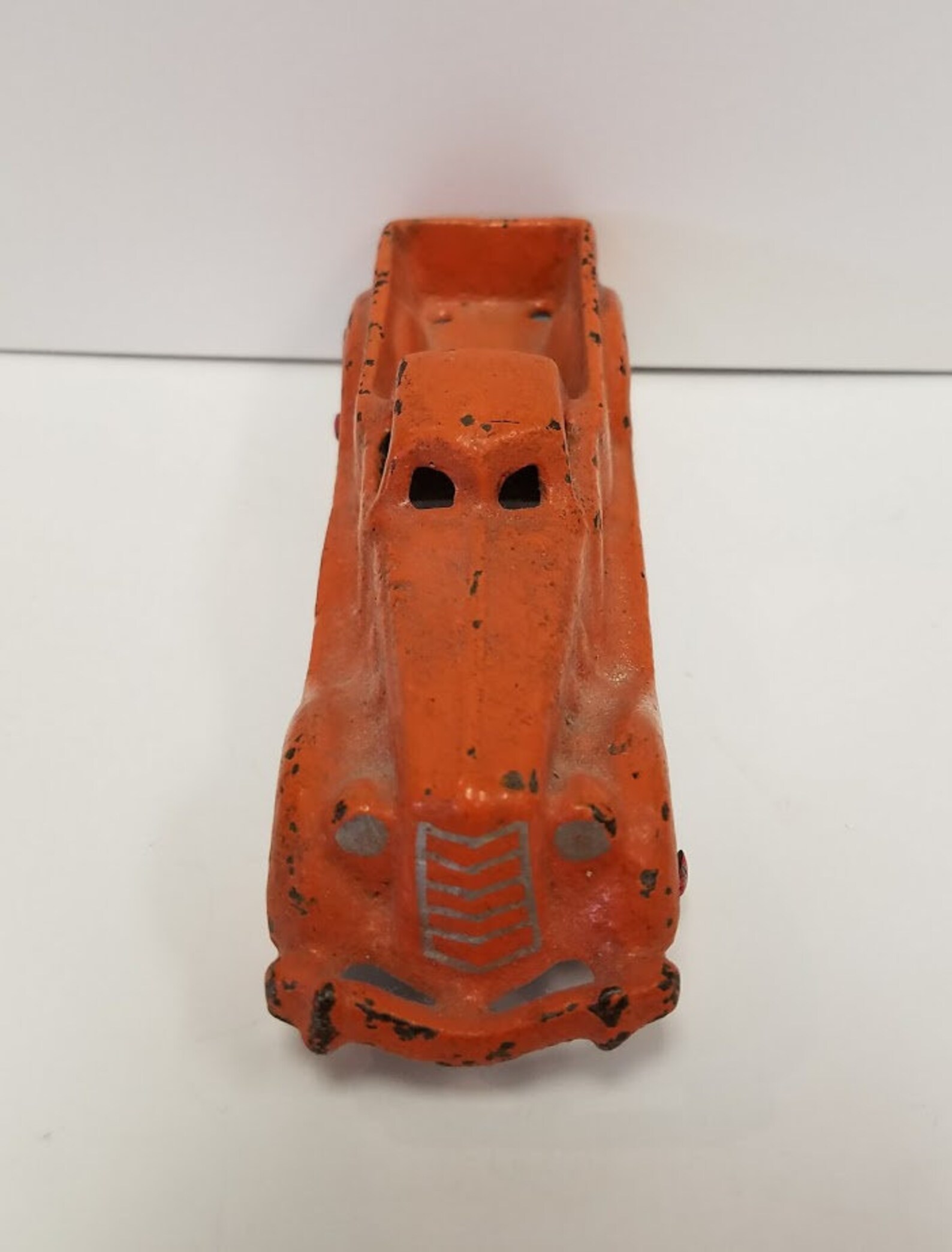 1930's HUBLEY Orange Cast Iron Pick-up Truck Collectible | Etsy