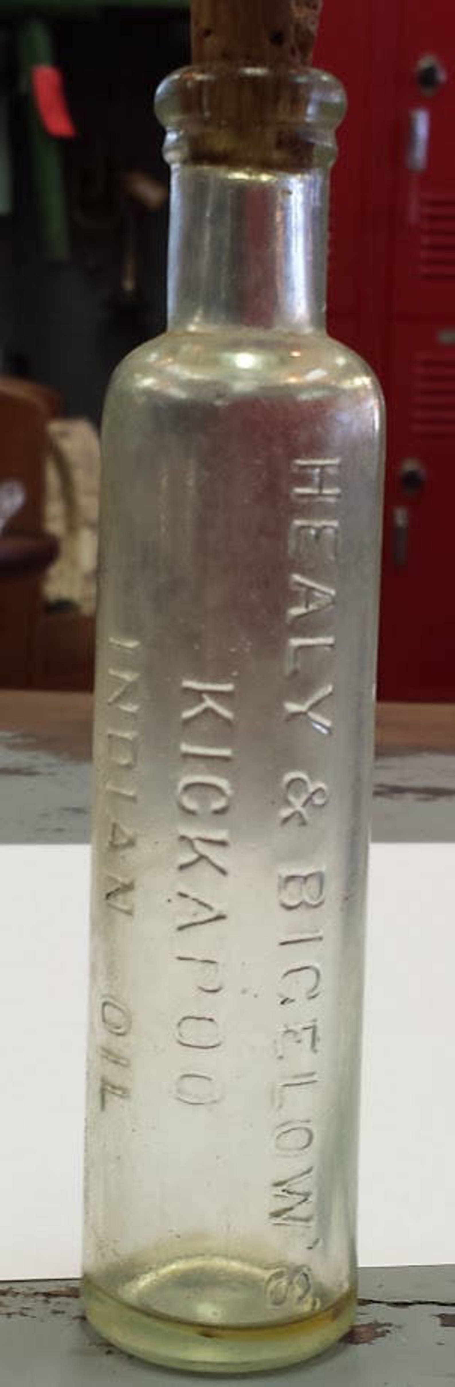 Healy & Bigelow's Kickapoo Indian Oil Bottle Circa - Etsy