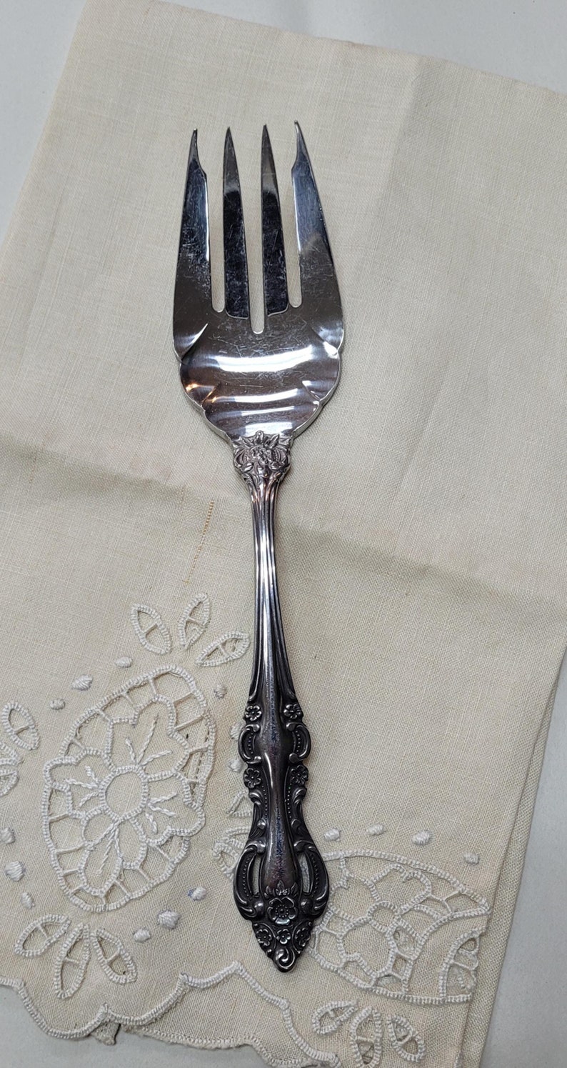 Large Stanley Roberts Stainless Steel Meat Fork-alexis-made in Japan ...