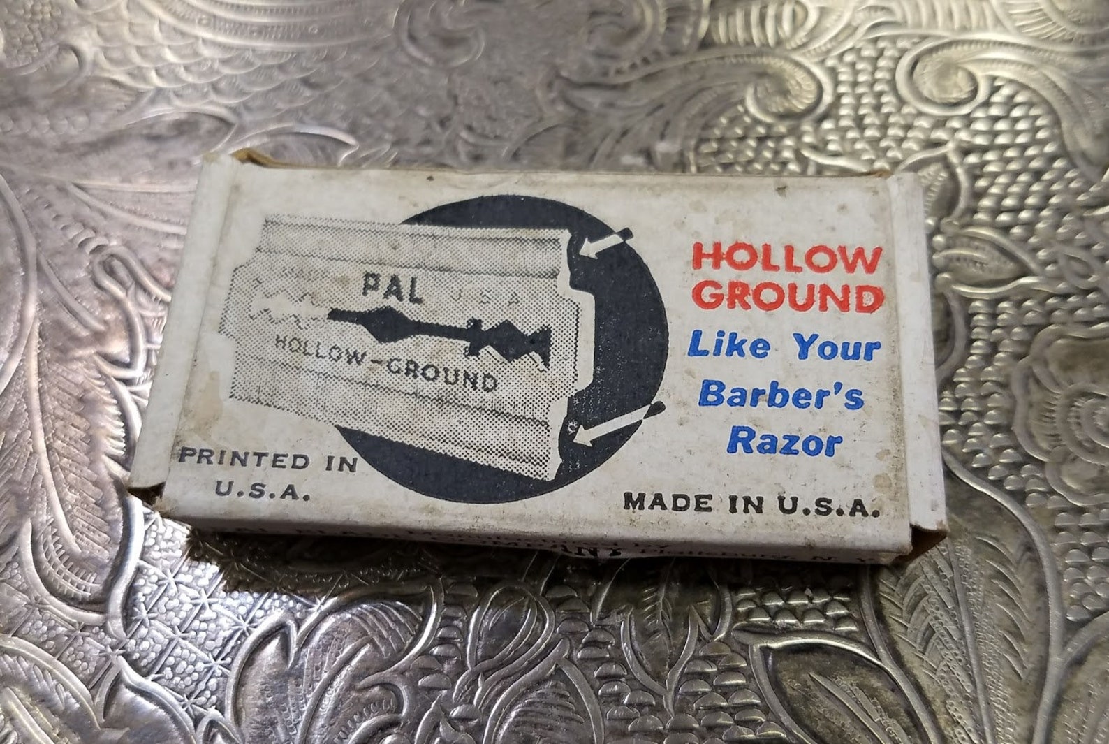 1941 PAL Hollow Ground Razor Blades 4 in Box Made in USA for Ultimate ...