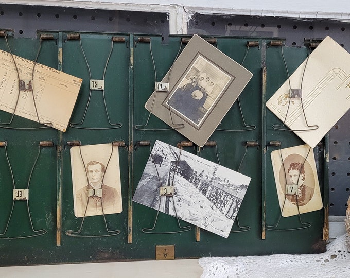 Antique Mccaskey Accounting Register Tray for Display Photographs and ...