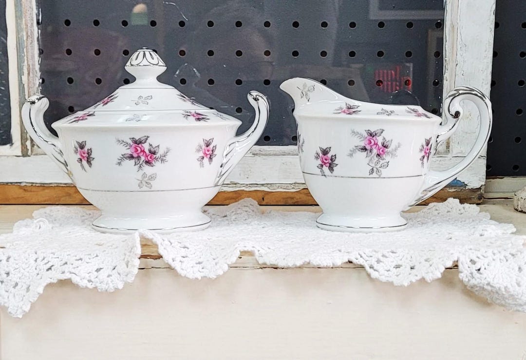 Beautiful Vintage Fine China Made in Japan Pattern Rosette, Trimmed in ...