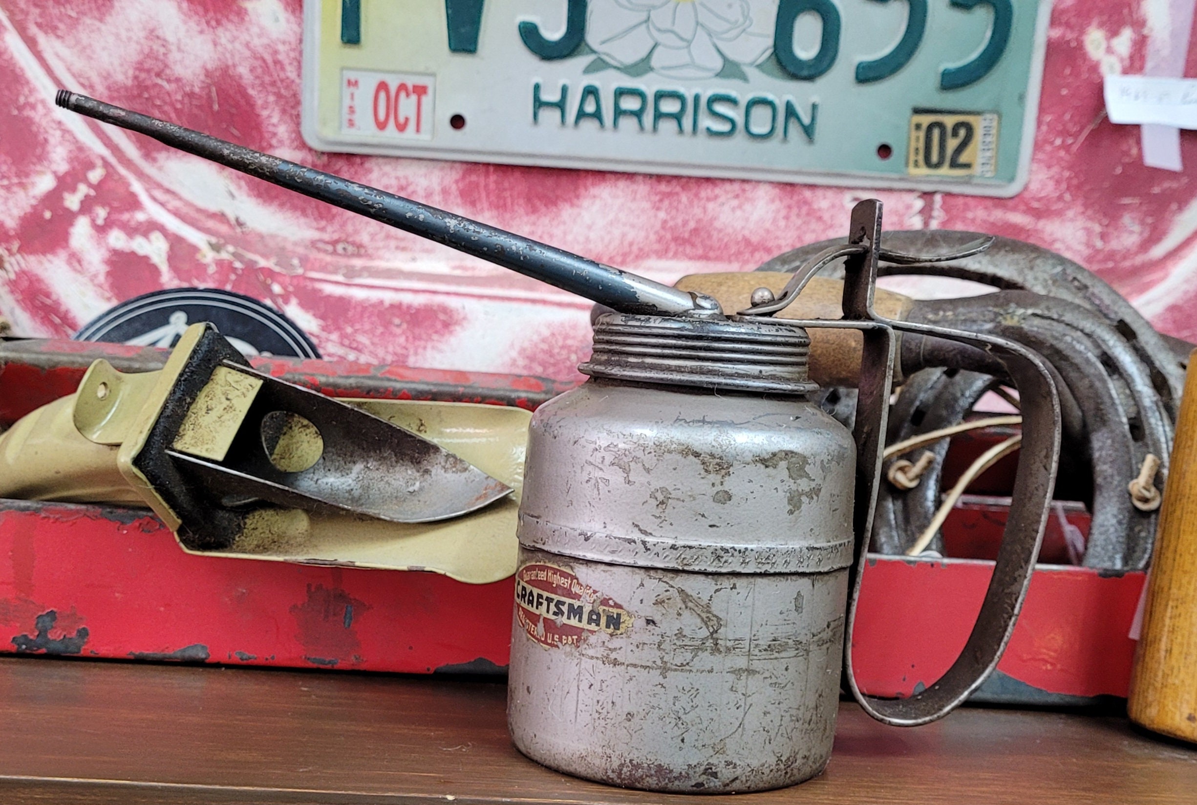 Vintage Craftsman Oil Can Dispenser Oiler Guaranteed Highest - Etsy