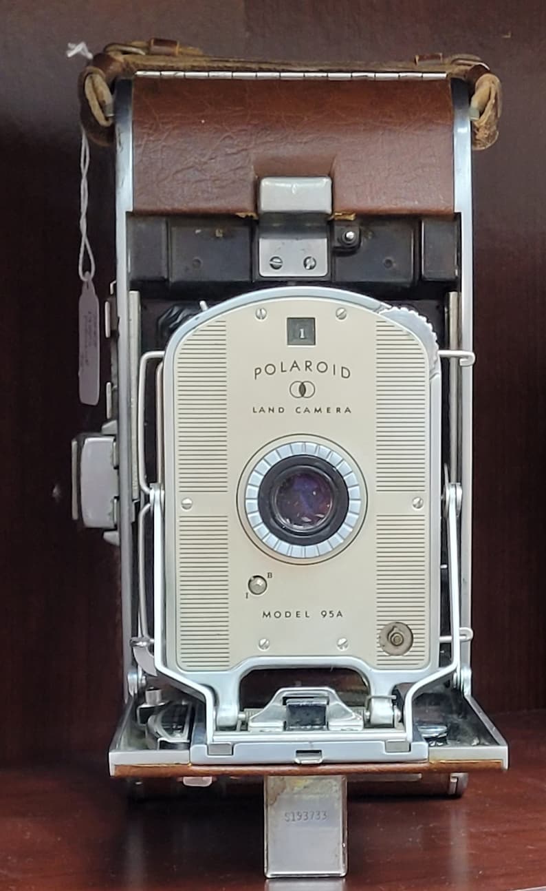 1954 Polaroid Land Model 95A Camera - Etsy
