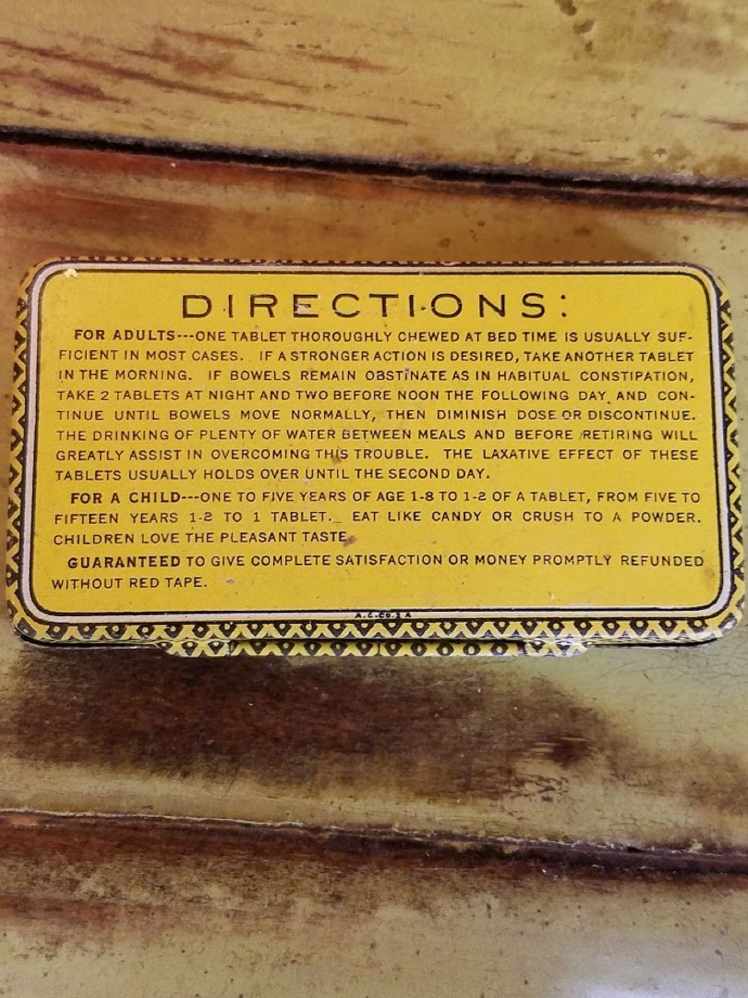 Two Vintage Medicines From 1920's-1930's Era, Pinex Laxatives Ft Wayne ...