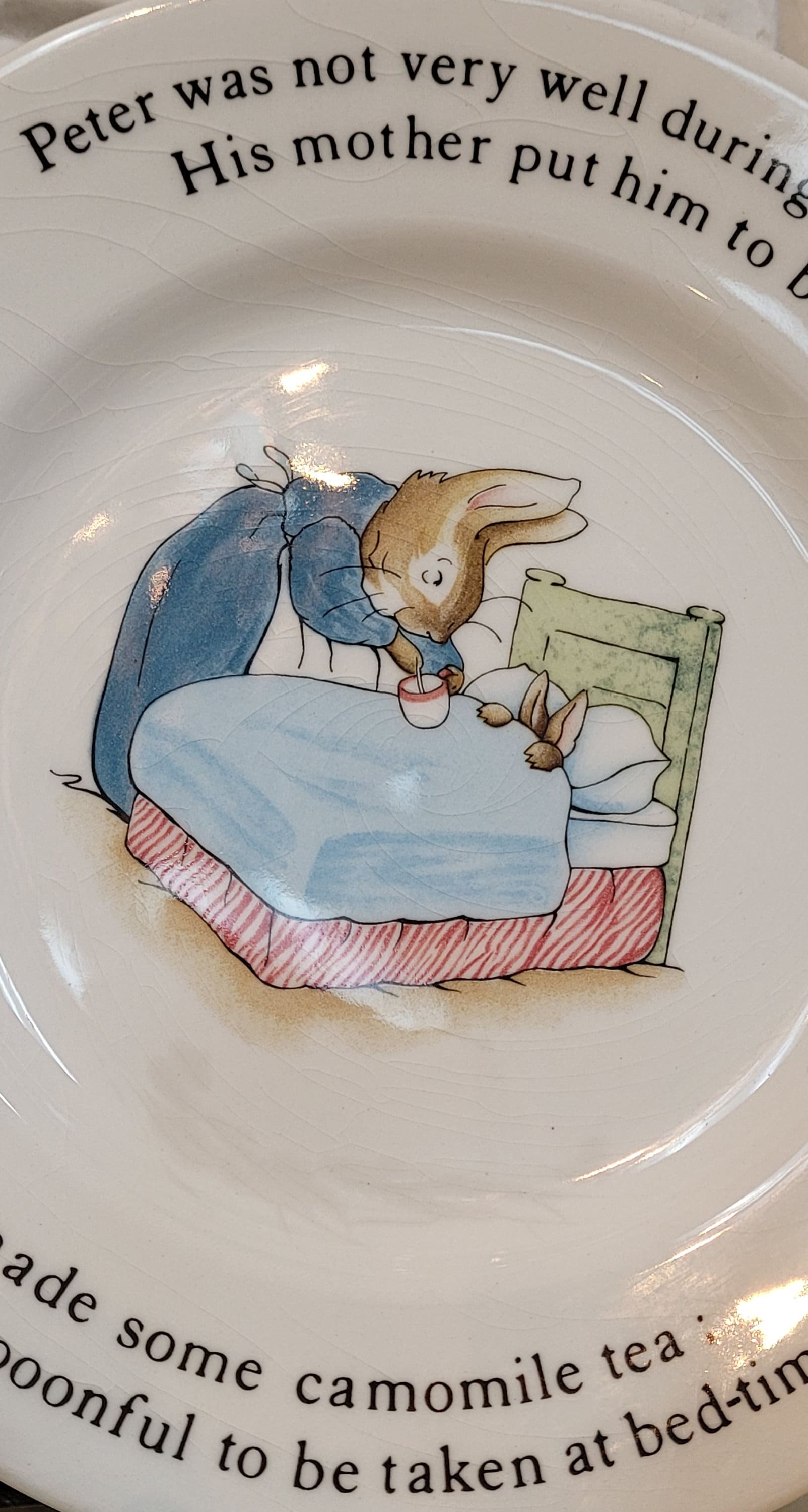 Beatrix Potter Designs of Peter Rabbit Combine With Wedgewood of ...