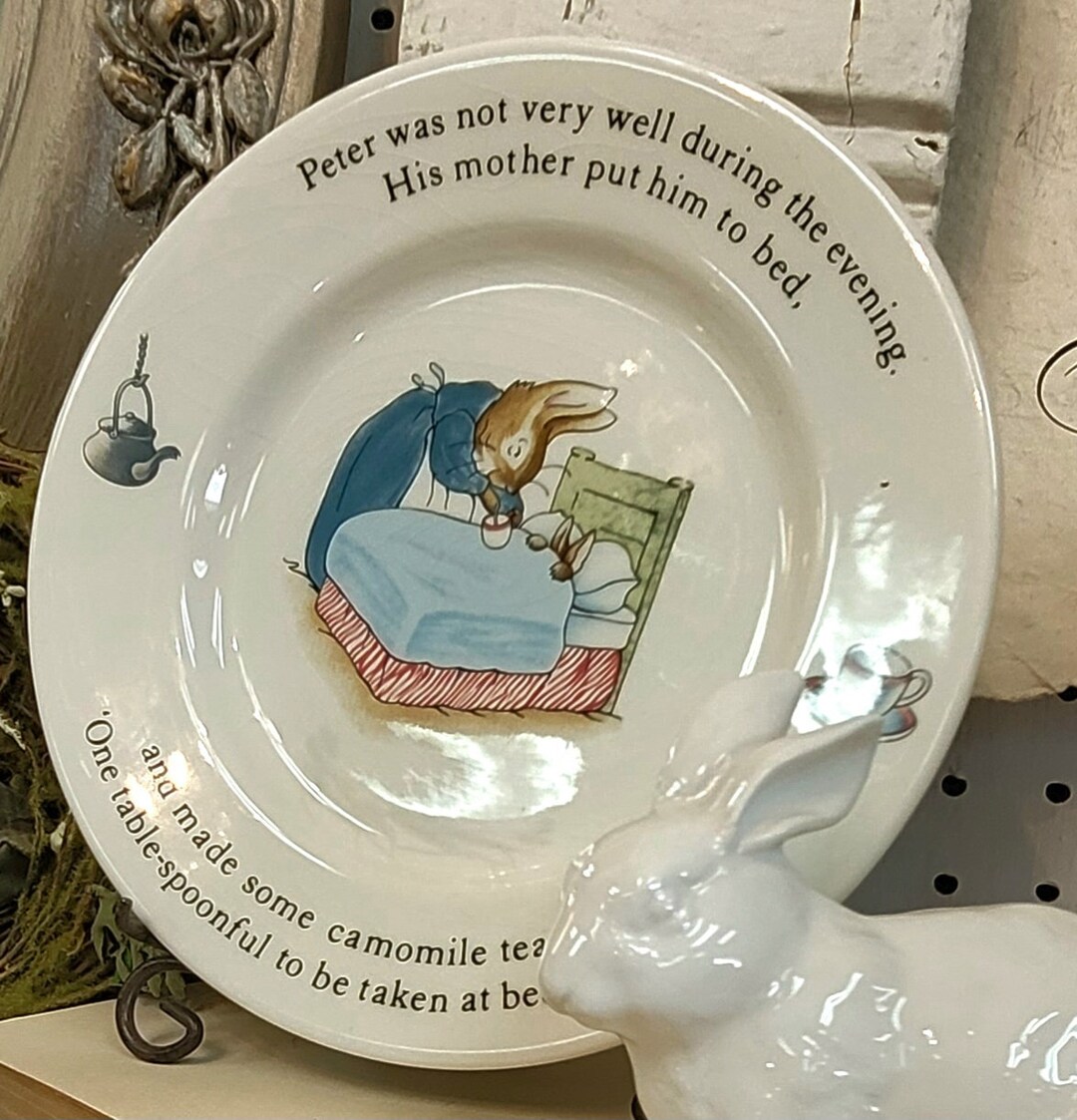 Beatrix Potter Designs of Peter Rabbit Combine With Wedgewood of ...