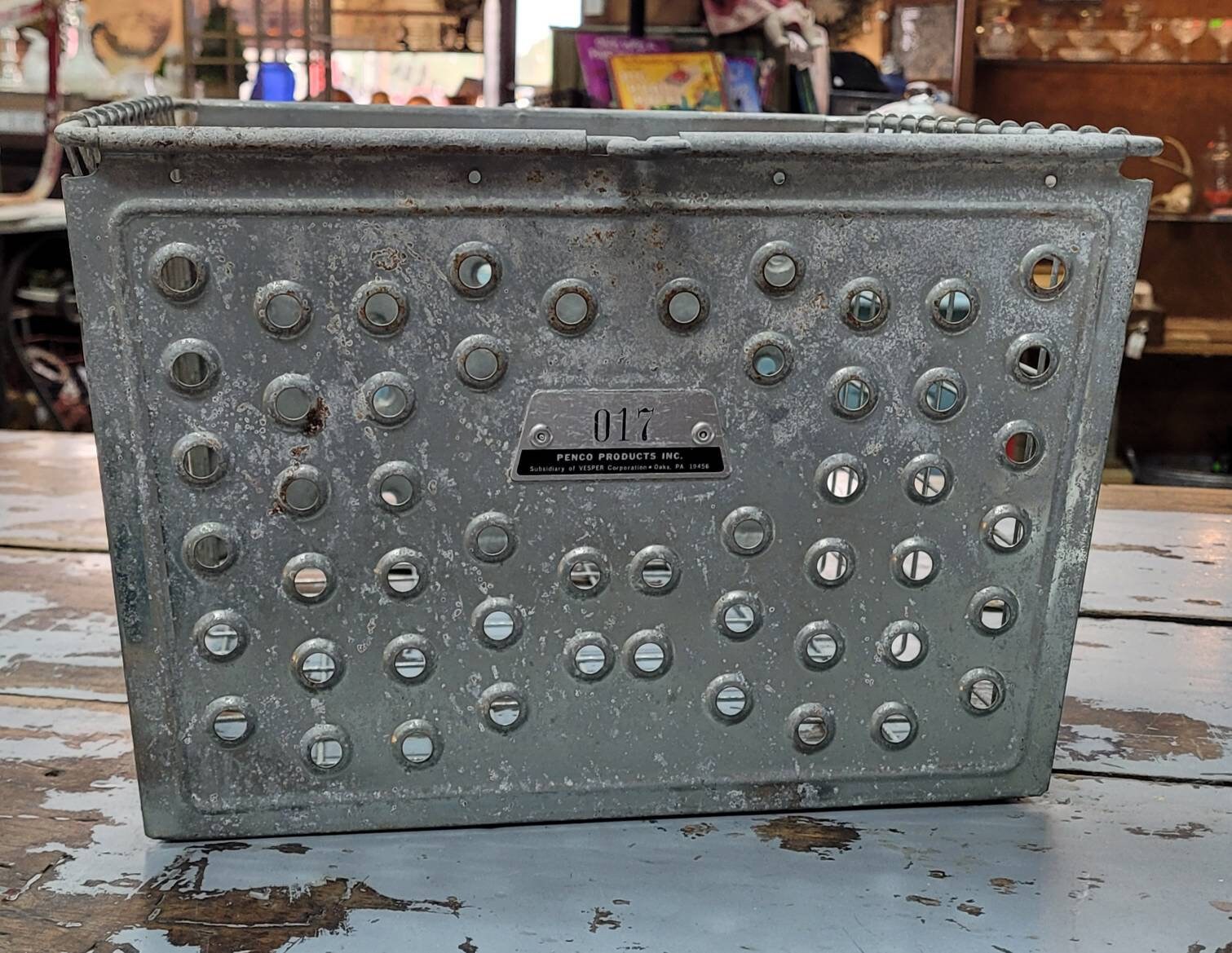 Metal PE Locker Room Gym Basket for Storage or Shelf - Etsy