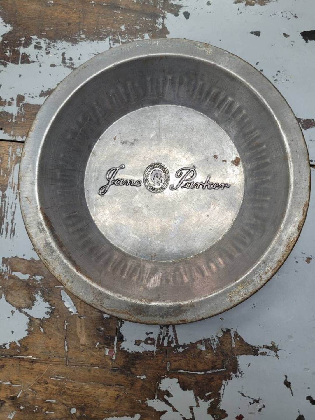 Jane Parker Embossed Pie Tin, 8 Inch, Country Style Decorating - Etsy
